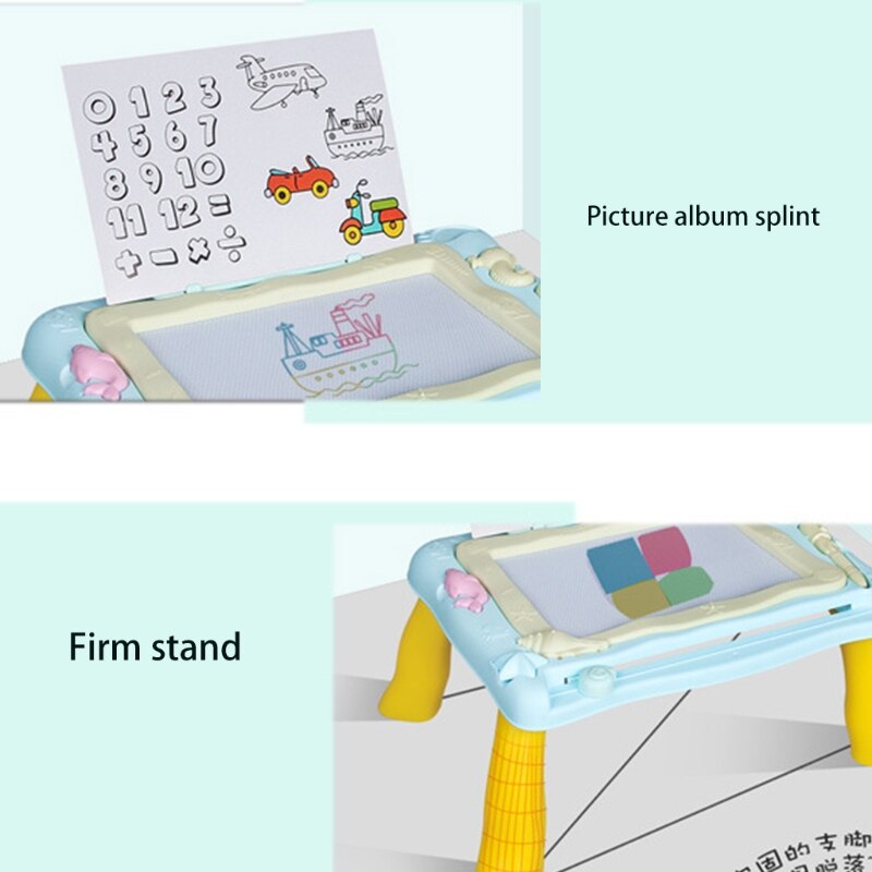 Plastic Art Brain Training Preschool Magnetic Draw... – Grandado