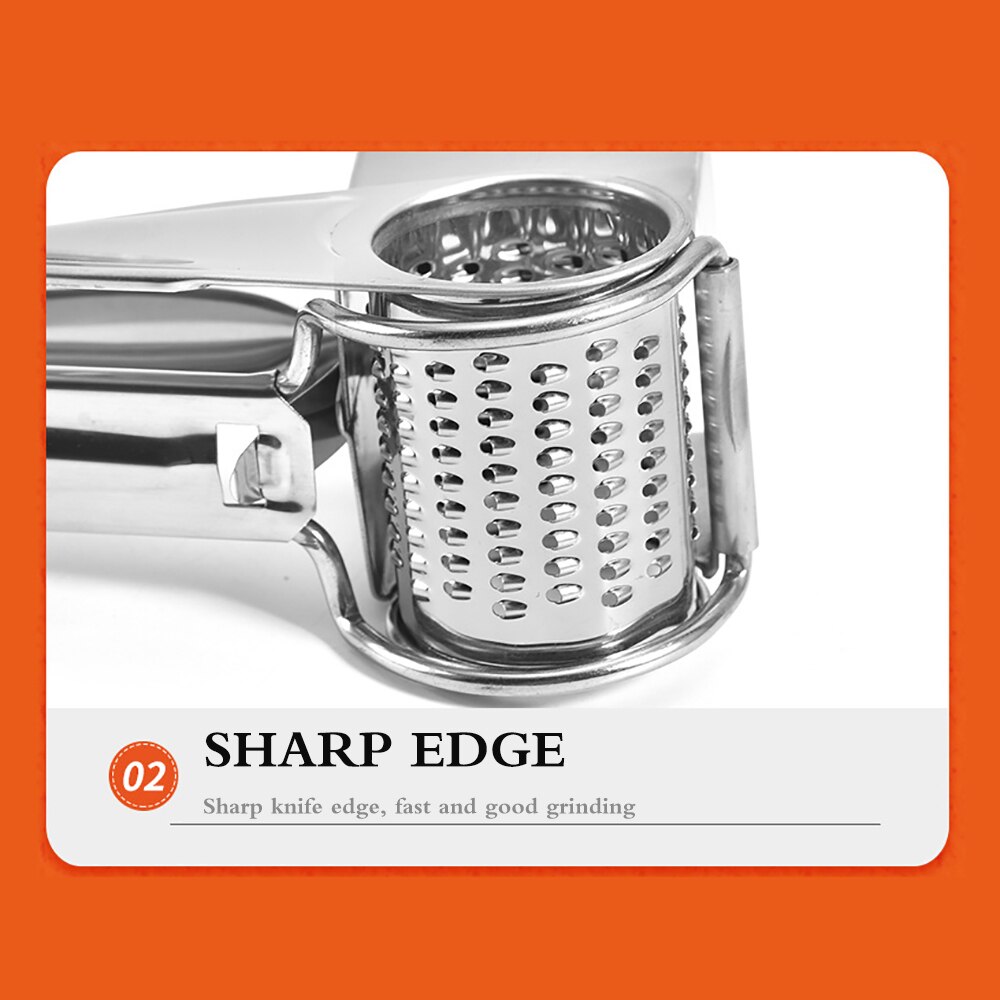 Stainless Steel Cheese Planer Hand-Cranked Rotatin... – Grandado