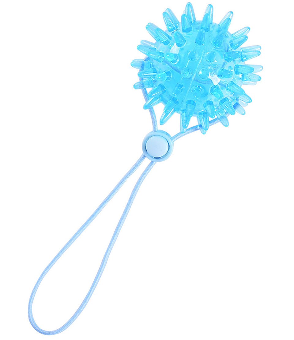 Durable 6CM TPR Spiky Massage Grip Ball With Rope ... – Vicedeal
