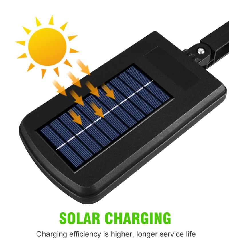 COB Outdoor Solar Light Wall Lamp Solar Powered Wa... – Grandado