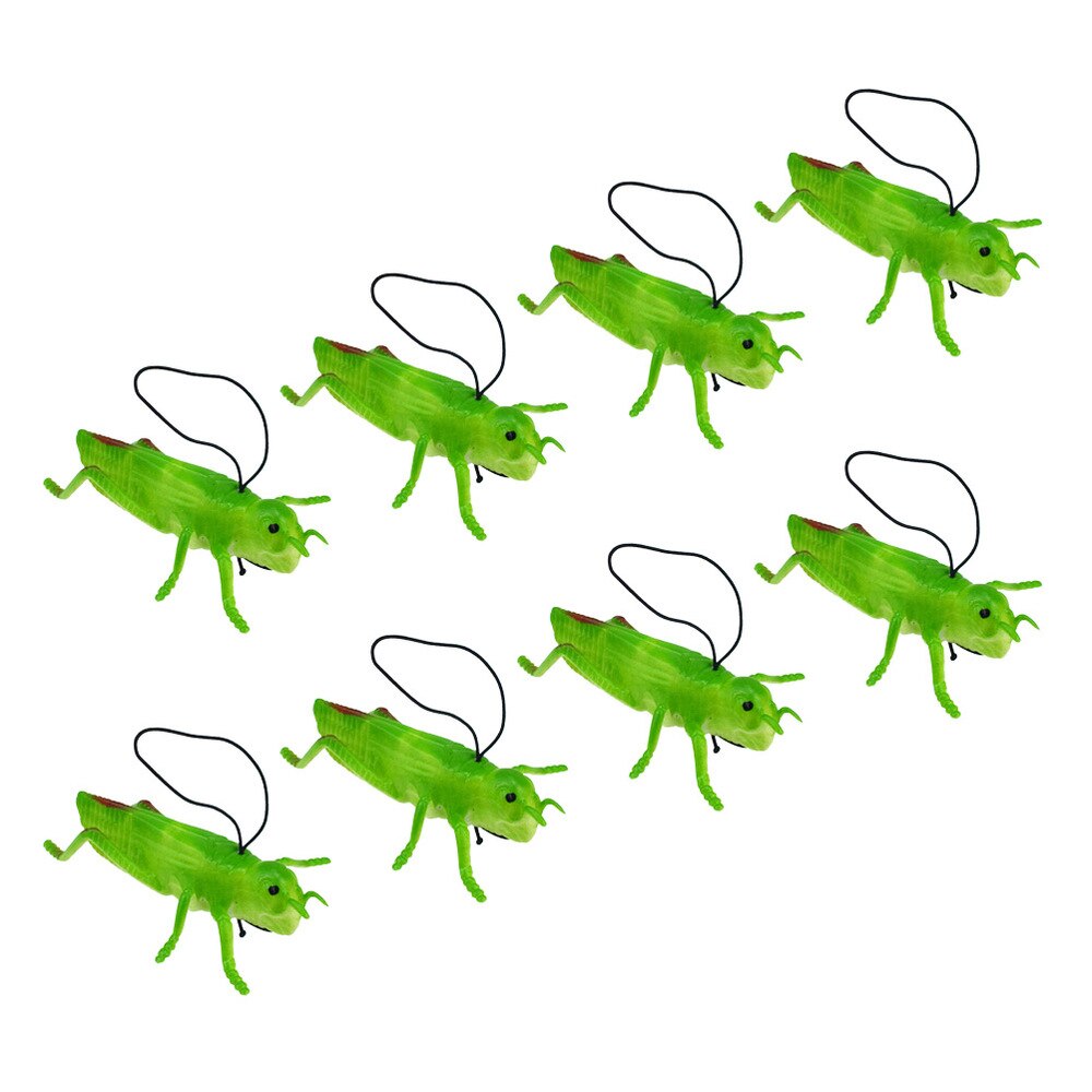 8pcs TPR Simulation Locust Grasshopper Toys Lifeli... – Vicedeal