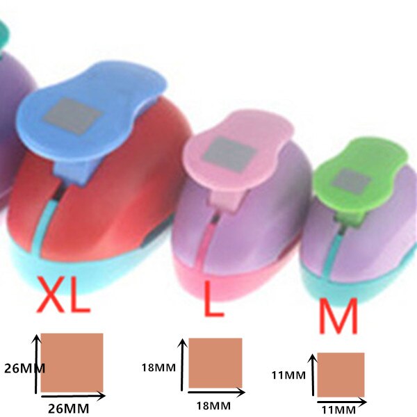 18mm-53mm Square Shaped craft punch Scrapbooking S... – Vicedeal