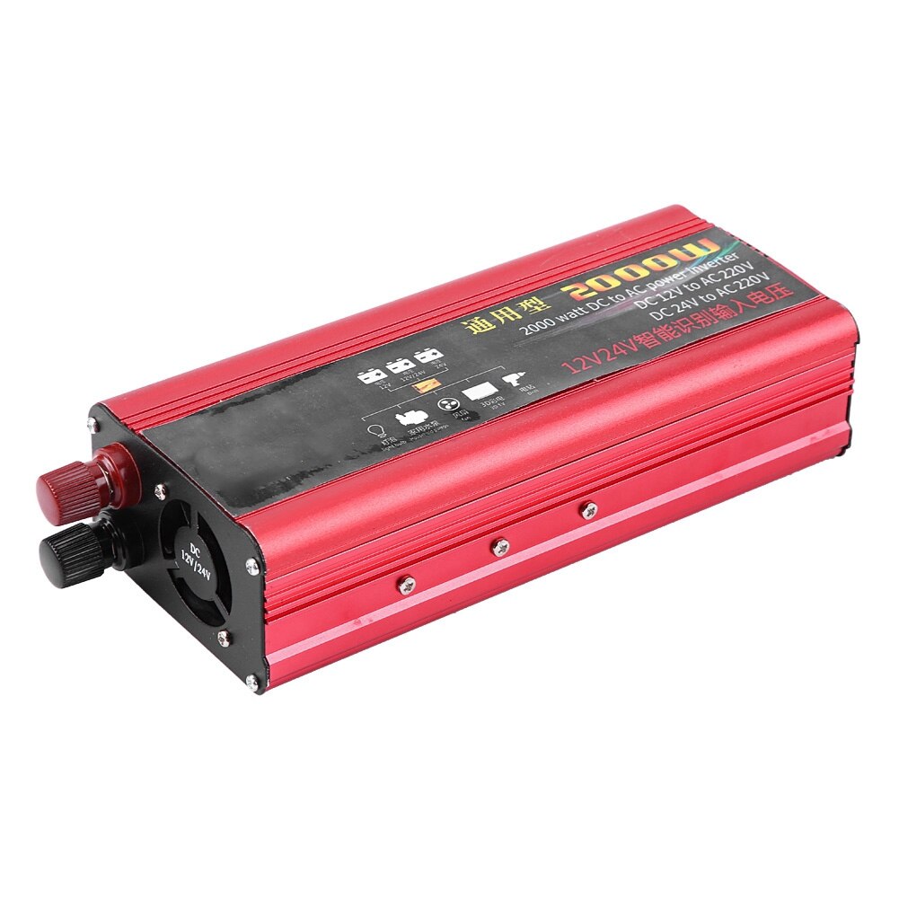 2000W Car Power Inverter USB Charger Converter Ada... – Grandado