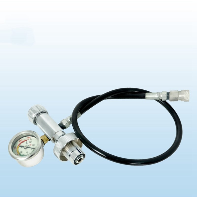 Scuba Diving 5000 PSI PCP Tank Dual Gauge Charging... – Grandado