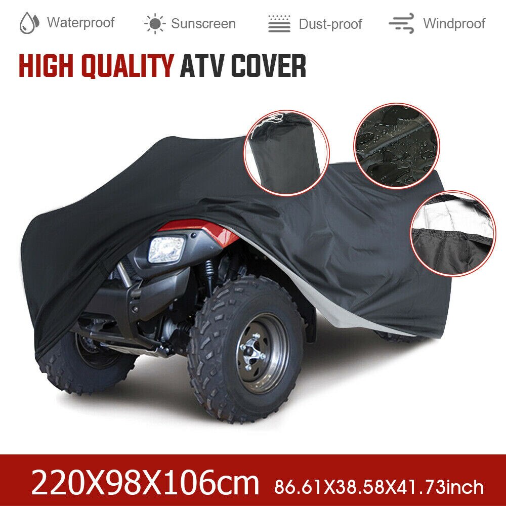 Waterproof ATV Vehicle Scooter Motorbike Quad Bike... – Grandado