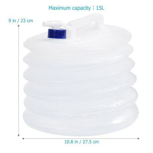 10L/15L Water Carrier Inklapbare Container Opvouwb... – Vicedeal