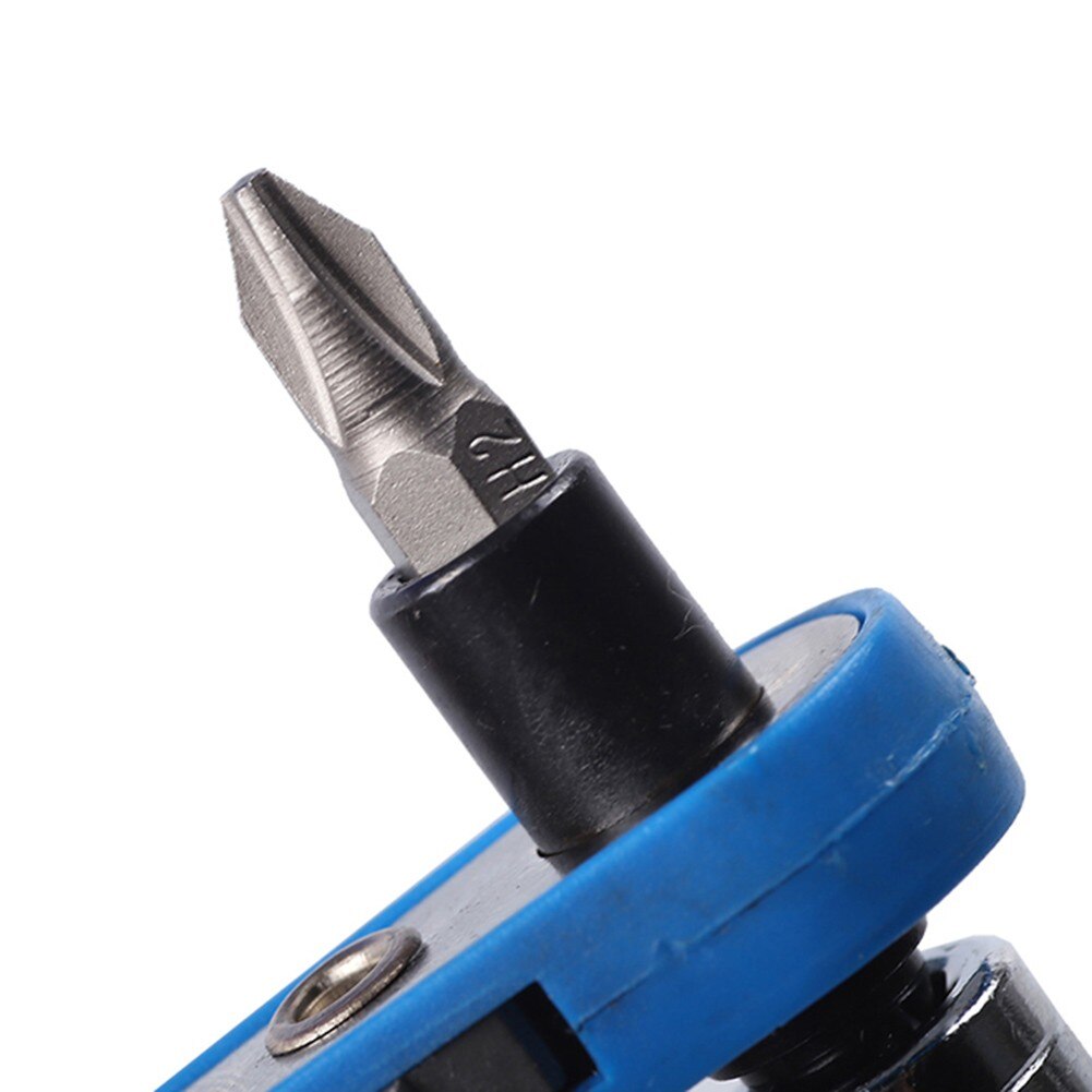 Schroevendraaier Set Blauw Ratelsleutel Met Bit So... – Vicedeal