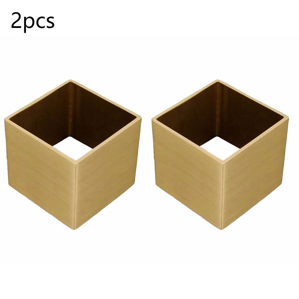 2pcs Square Sofa Chair Table Leg Brass Table Foot ... – Grandado
