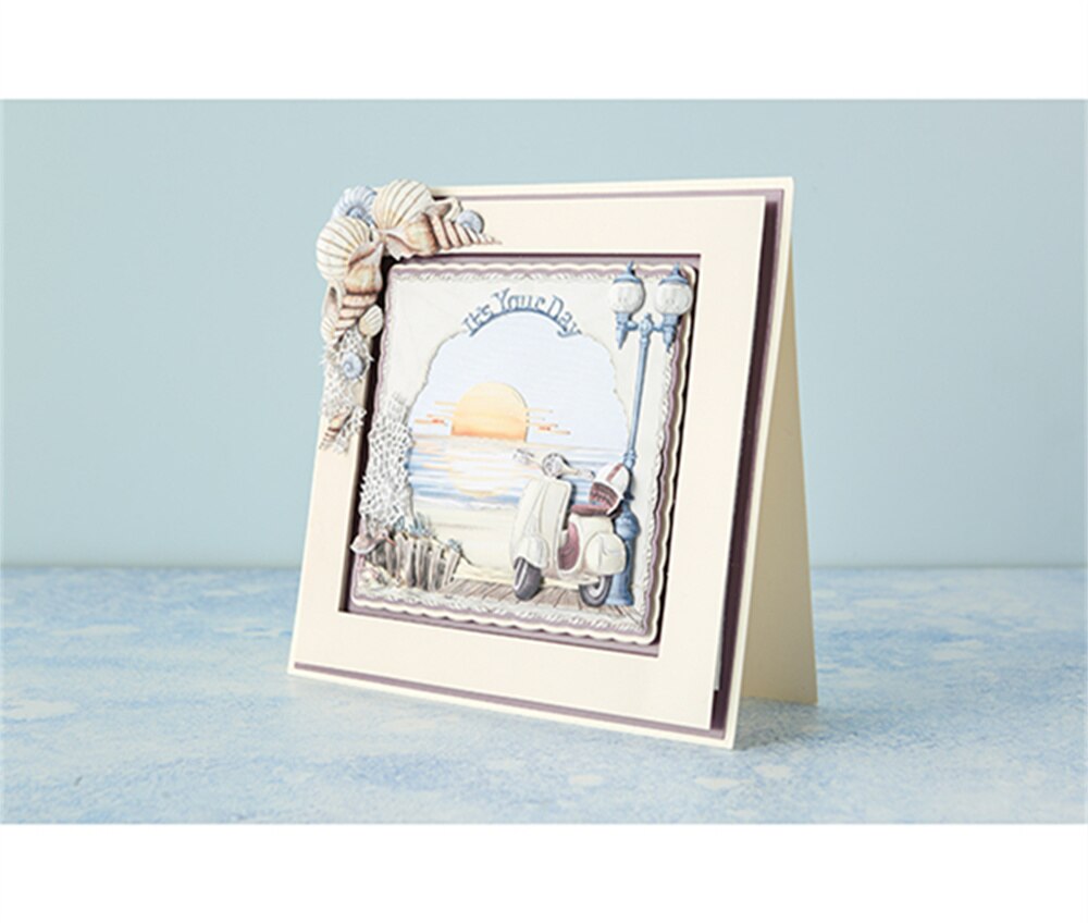 Carnation Crafts Coastal Currents Collections Meta... – Grandado