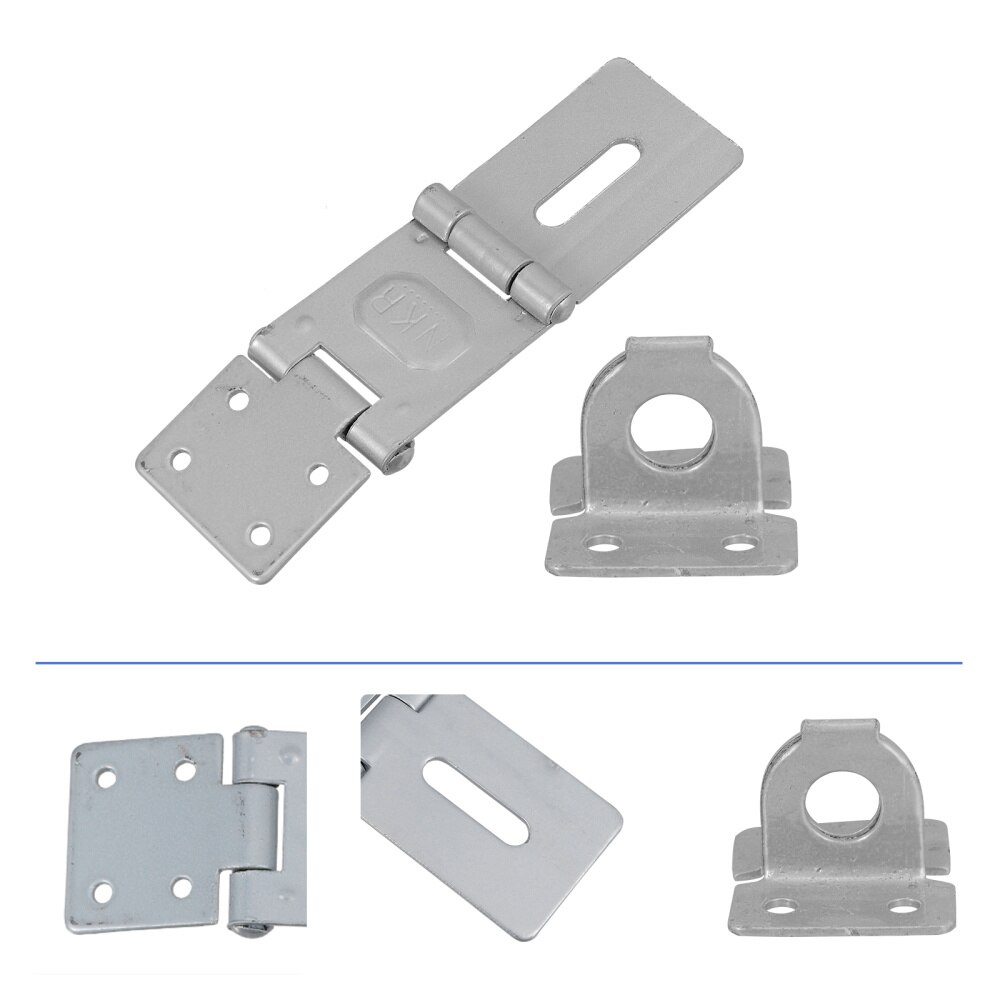 6 Pcs Door Locks Hasp Iron Safety Padlock Clasp Hi... – Grandado