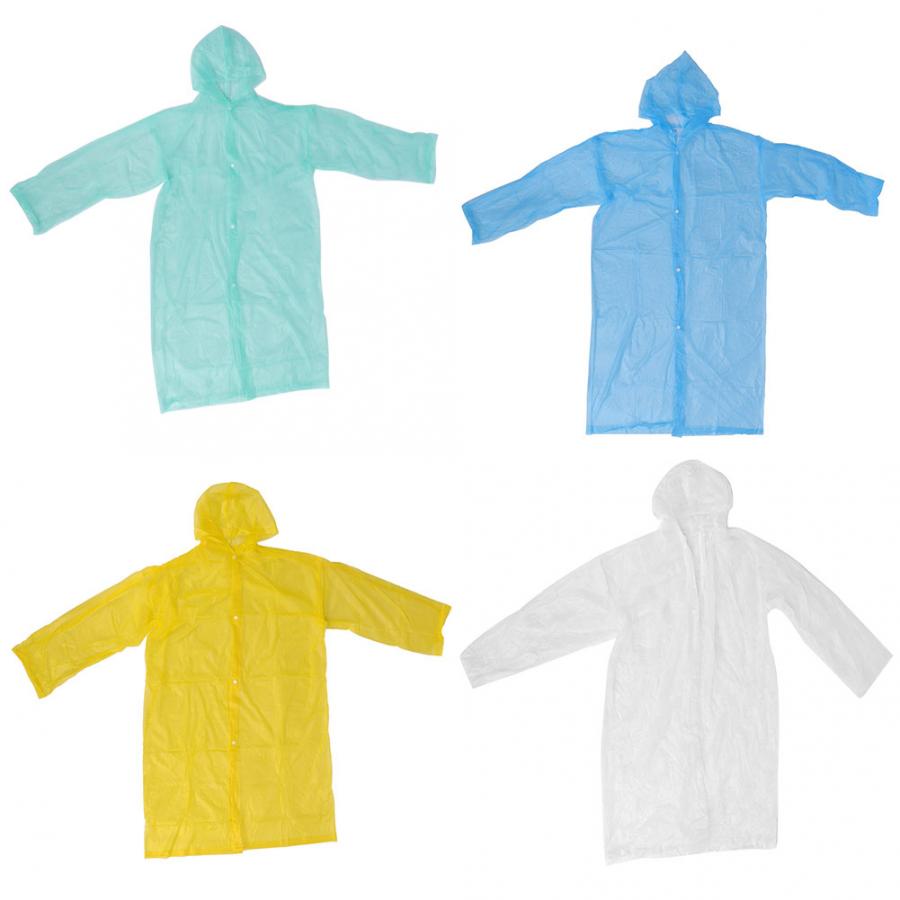 PVC Cycling Folding Washable Transparent Raincoat ... – Vicedeal