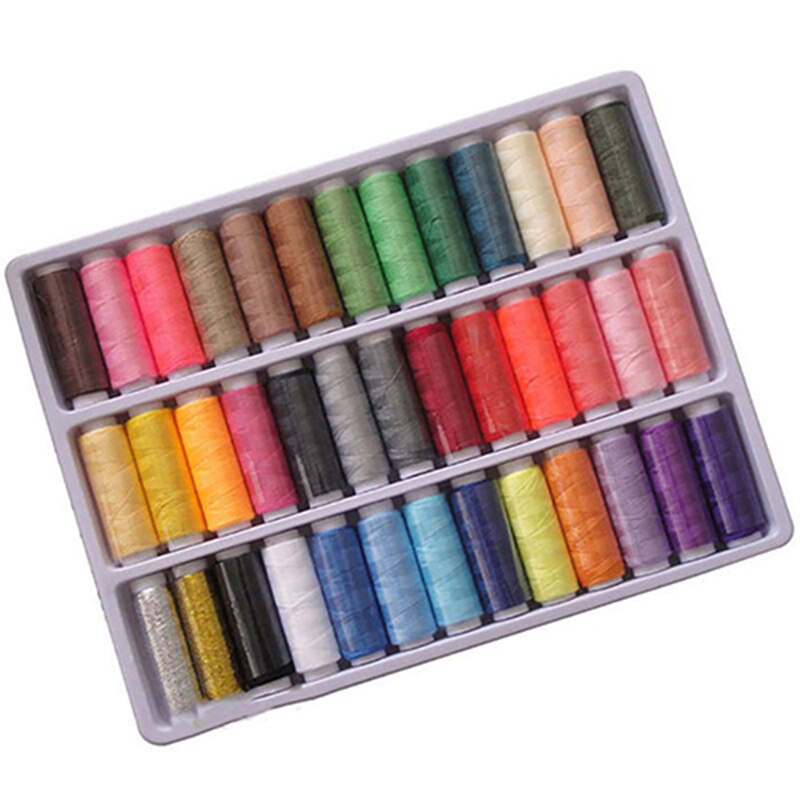 39 Colors Pure Polyester Sewing Polyester Thread 2... – Grandado