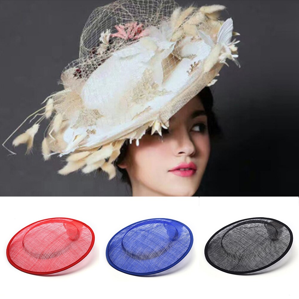 31cm Millinery Head Dresses Craft Supply Top Round... – Grandado