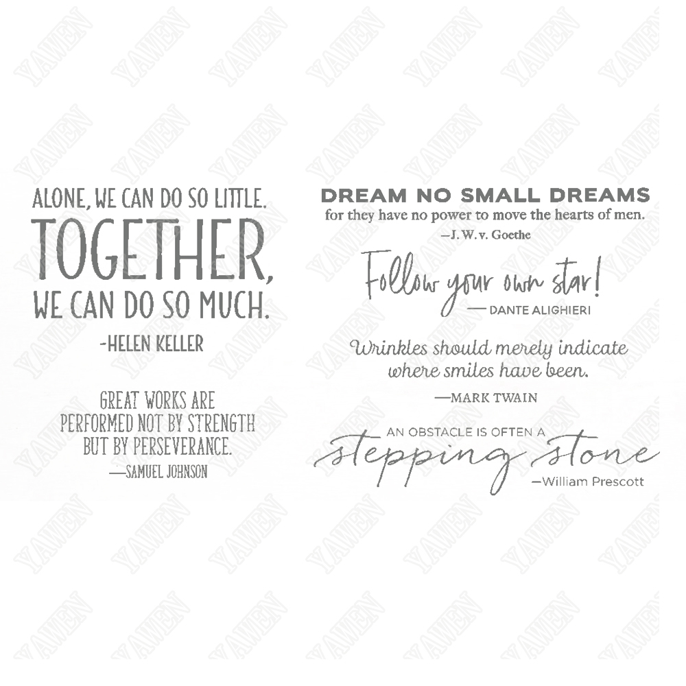 English Text Clear Stamps Scrapbooking Crafts Make... – Vicedeal