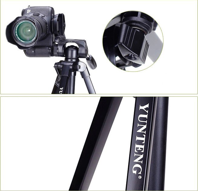 YUNTENG VCT-668 tripod for camera DV Photographic ... – Grandado
