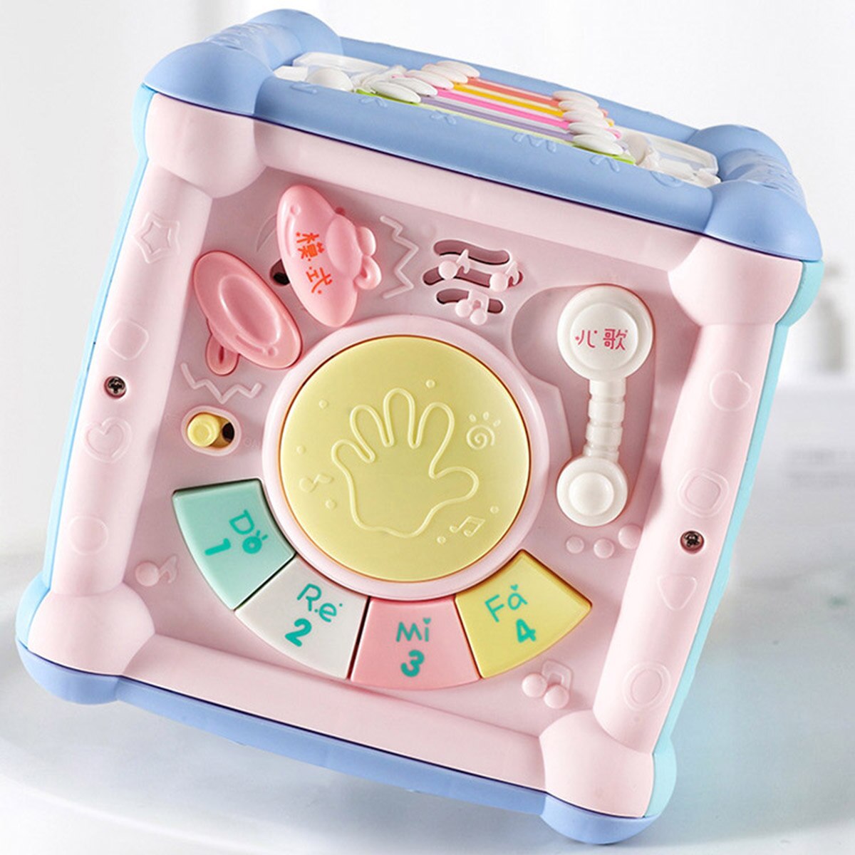 Multifunction Musical Drum Activity Cube musical t... – Grandado