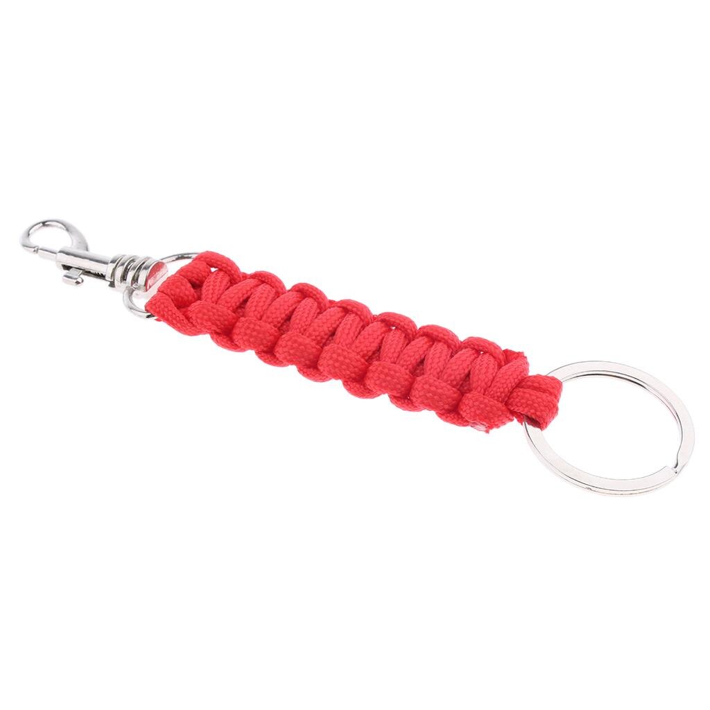 Parachute Cord Keychain Paracord Keyring, 360 Degr... – Grandado