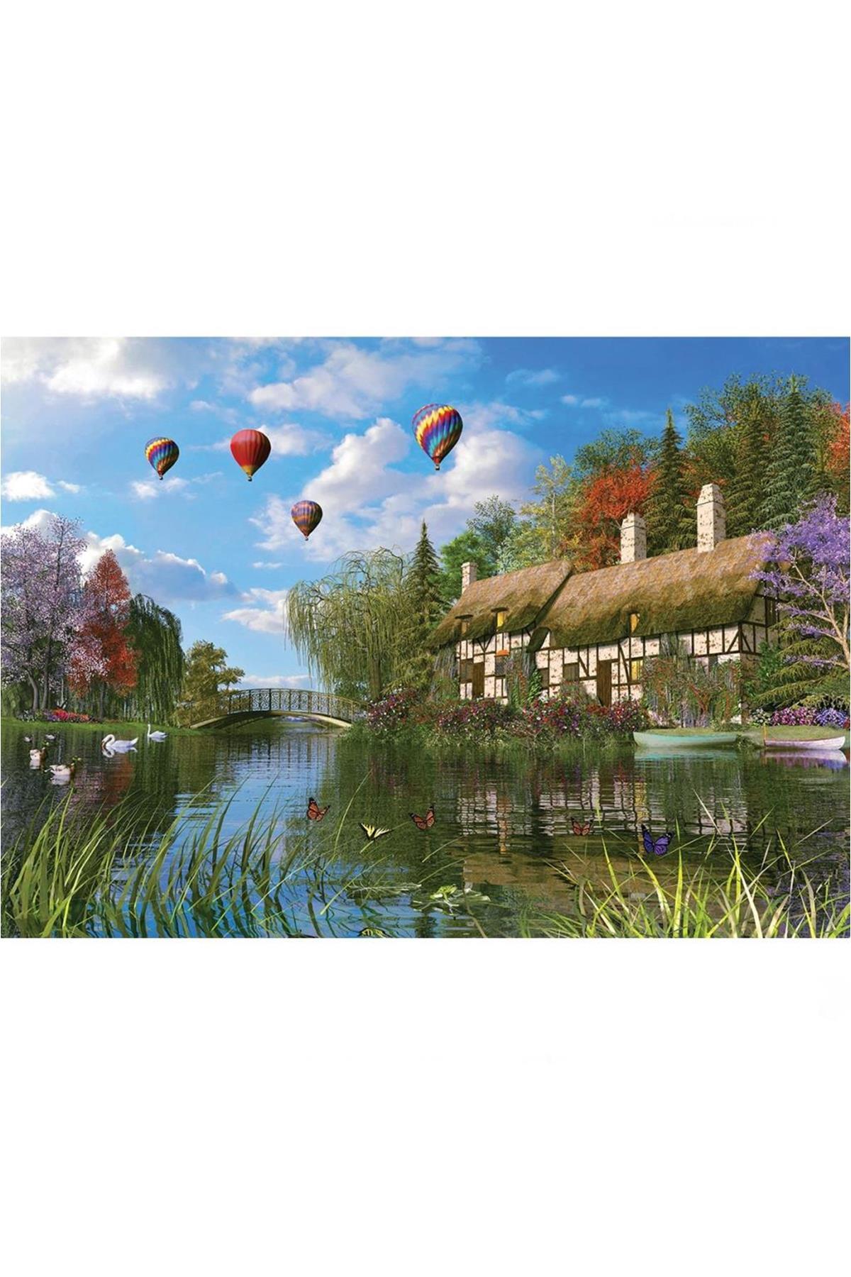 Ks Old River Cottage 1000 Piece Jigsaw Puzzle – Grandado