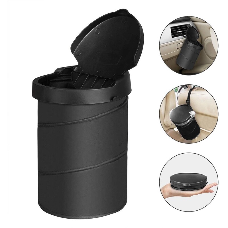 Car Trash Can Portable Garbage Bin Collapsible -Up... – Grandado