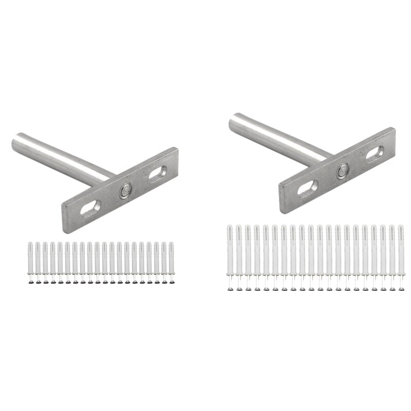 10Pcs 5 Inch Floating Brackets Concealed Mount Inv... – Vicedeal