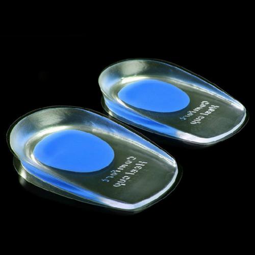 1 Pair Men Women Silicon Gel heel Cushion insoles ... – Grandado