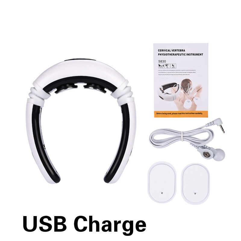 Electric Neck Massager USB Charge 6 Modes Pulse Ne... – Vicedeal