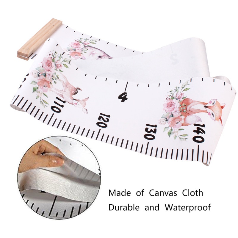 Kids Growth Baby Height Measure Ruler Wall Sticker... – Grandado