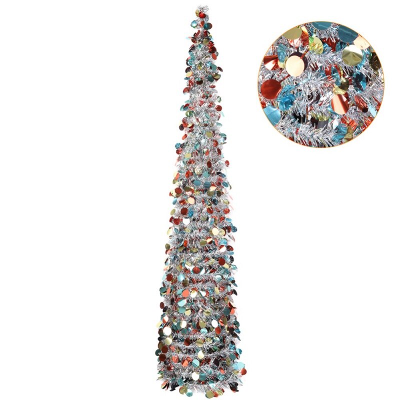 1.5M DIY Sequin Christmas Tree Popup Collapsible T... – Grandado