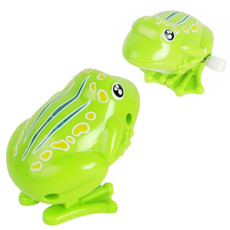 Children Lovely Cute Green Color Jumping Frog Cloc... – Grandado
