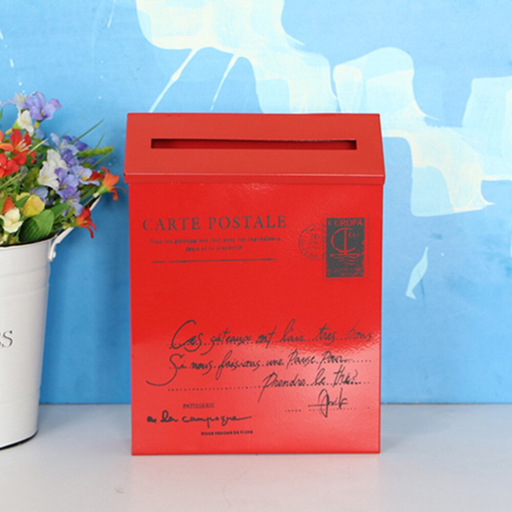 Post Box Mailbox Home Wanddecoratie Ornament Creat... – Grandado