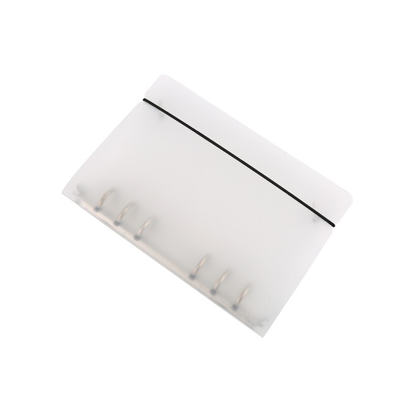 Einfache Transparent Notebook lose-blatt Ring Bind... – Vicedeal