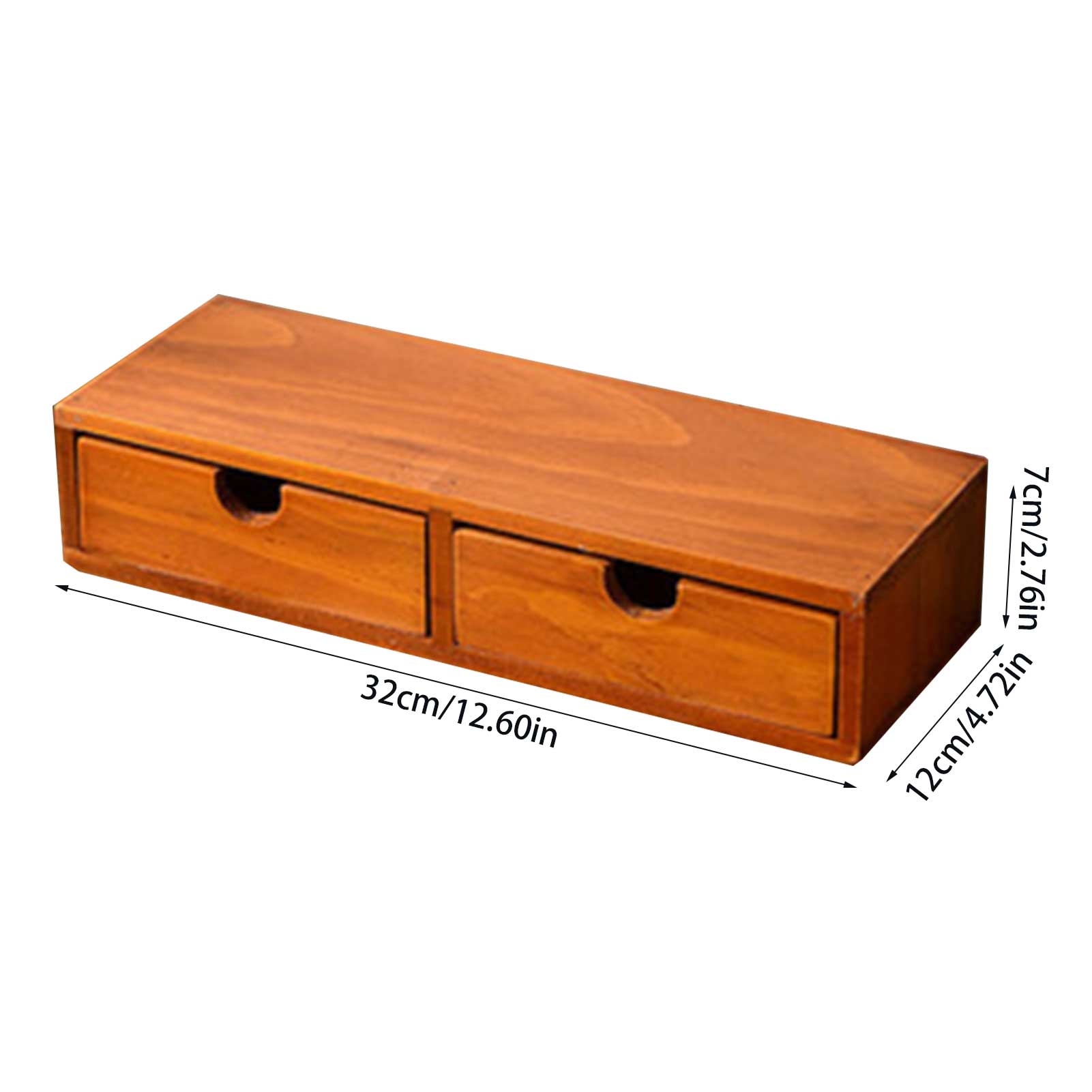 Wood Storage Box Antique Retro Style Wall Storage ... – Vicedeal