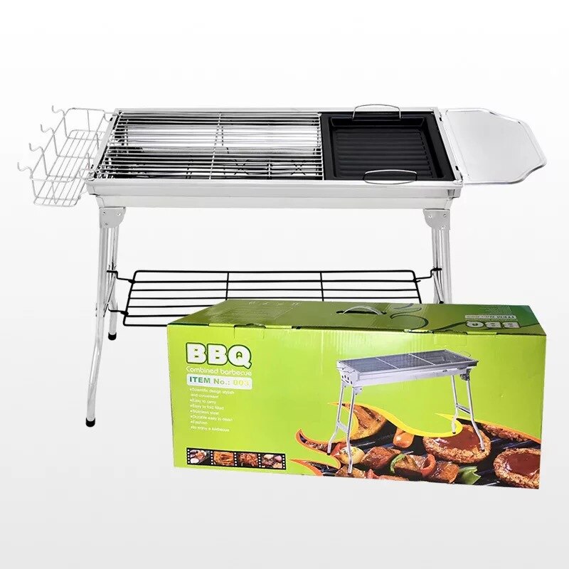 Joylove Rvs Barbecue Grill Houtskool Barbecue Gril... – Grandado