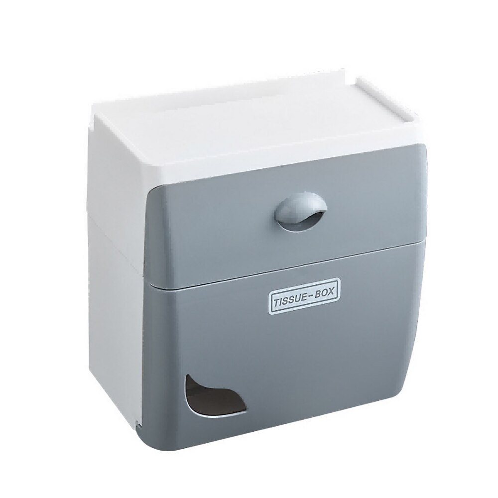 Three-in-one Tissue Box Toilet Paper Holder Waterp... – Grandado
