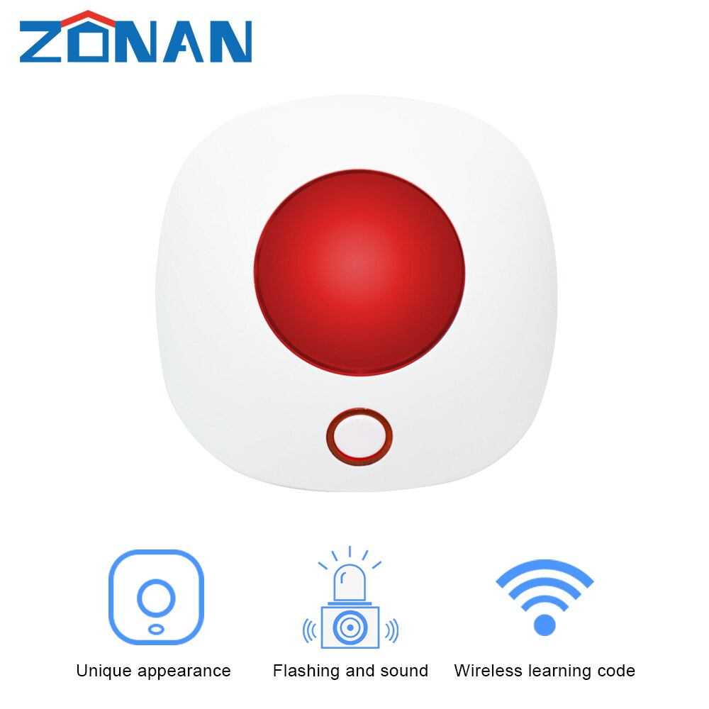 433MHz Wireless Siren For Alarm System Home Securi... – Vicedeal