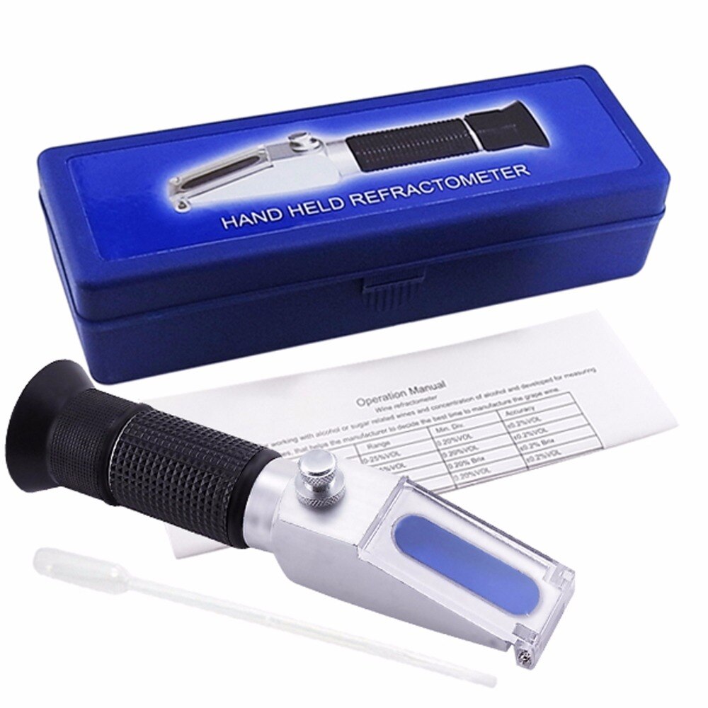 Handheld Brix Refractometer 0-32% Range ATC Fruit ... – Vicedeal