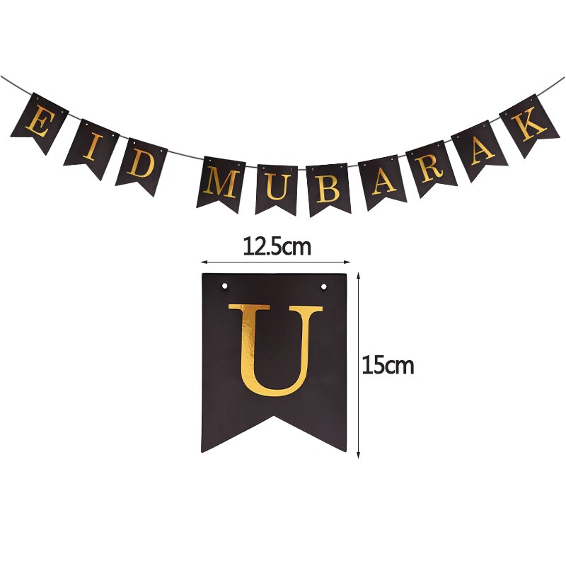 HADSCH MUBARAK Eid Mubarak Banner Ramadan Kareem P... – Vicedeal