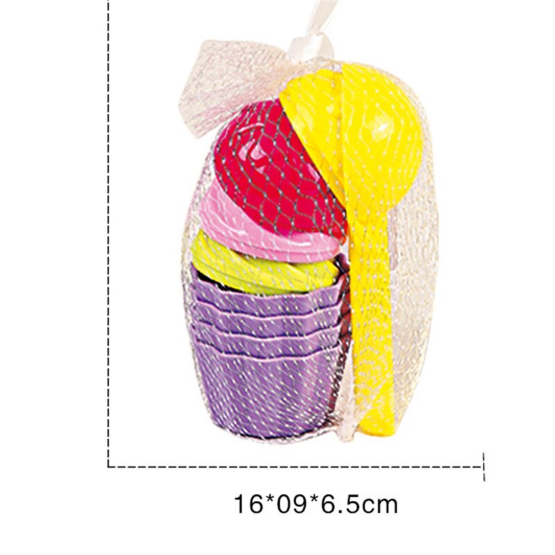 9pcs/lot Children Beach Sand Toys Small Cake Mould... – Grandado