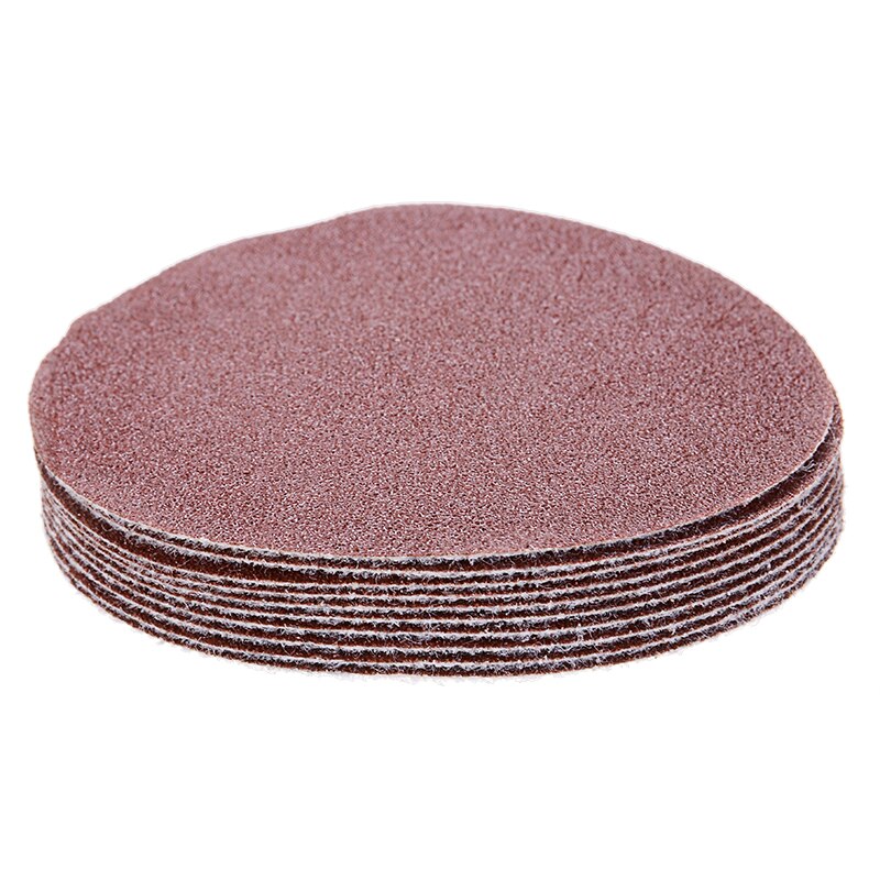 100 st runt sandpapper 75mm 3 "slipskivor slipplat... – Grandado