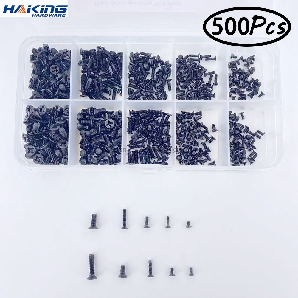 250Pcs/500Pcs M2 M2.5 M3 Km Schroef Platte Kop Phi... – Vicedeal