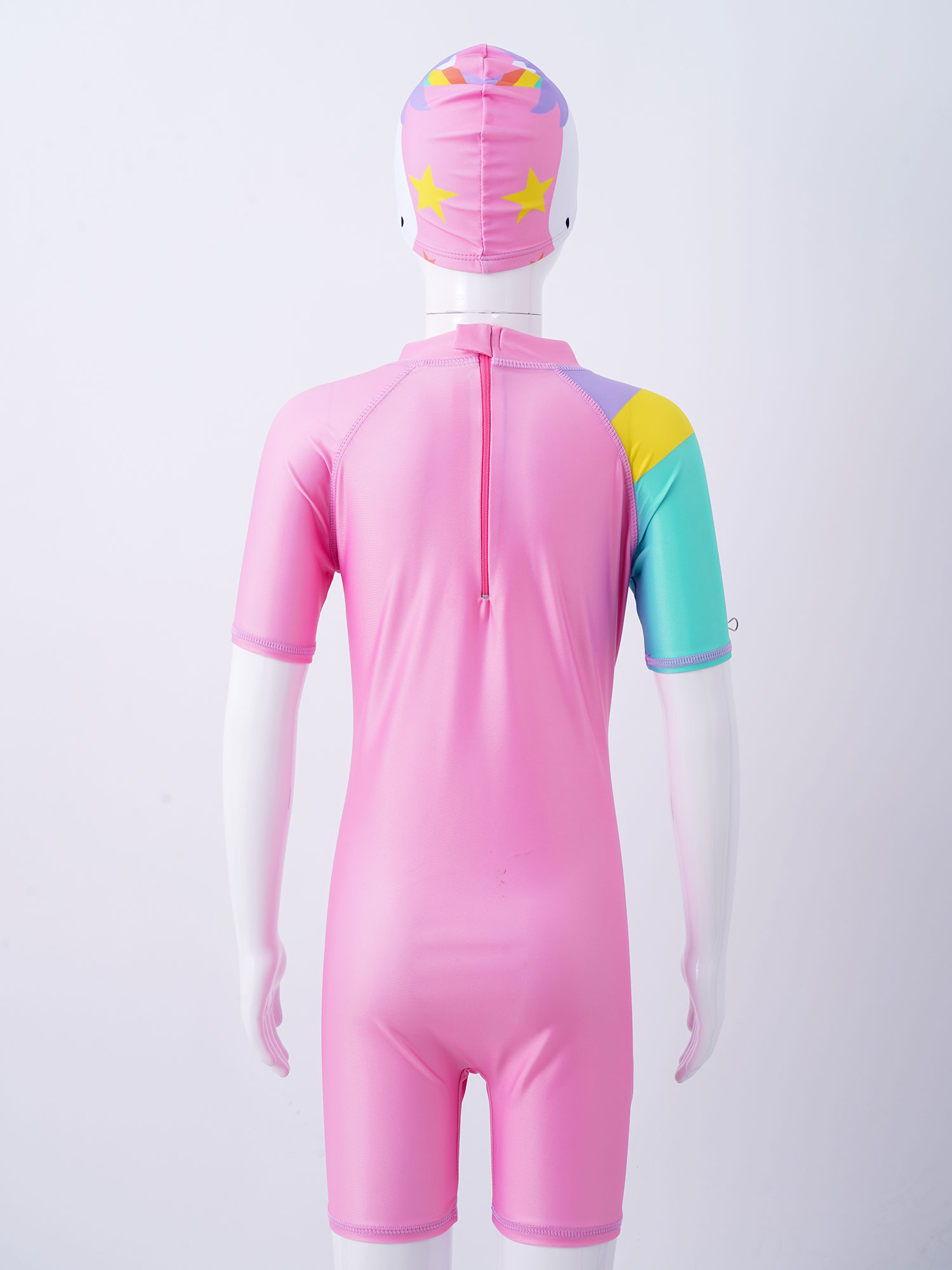 Swimwear for Kids Girls One Piece Swimsuit with Ha... – Grandado