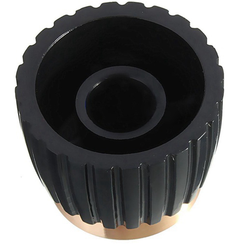 50Pcs Guitar AMP Amplifier Knobs Black With Gold C... – Vicedeal