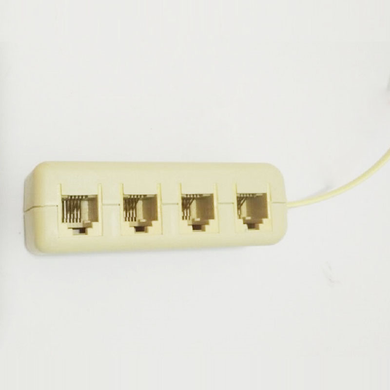 RJ11 6P4C om 6P4C 4Way Telefoon Kabel Modulaire Sp... – Grandado