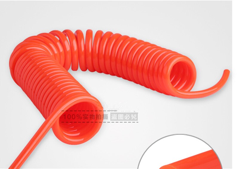 PU pipe 6 m telescopic spring pipe spiral hose 8*5... – Grandado
