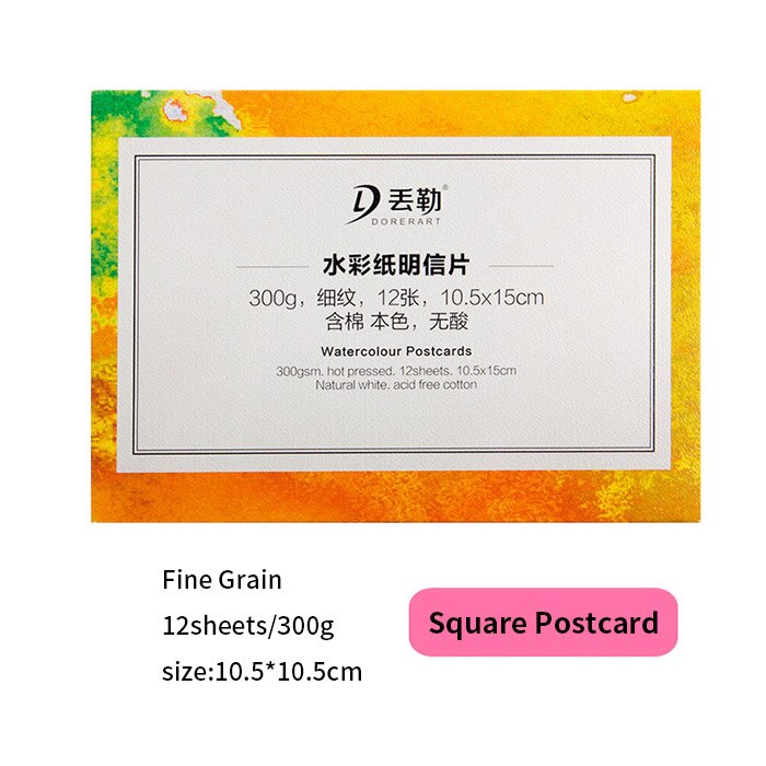 Draagbare 300gsm Aquarel Papier Pad Zuur Gratis Ka... – Vicedeal