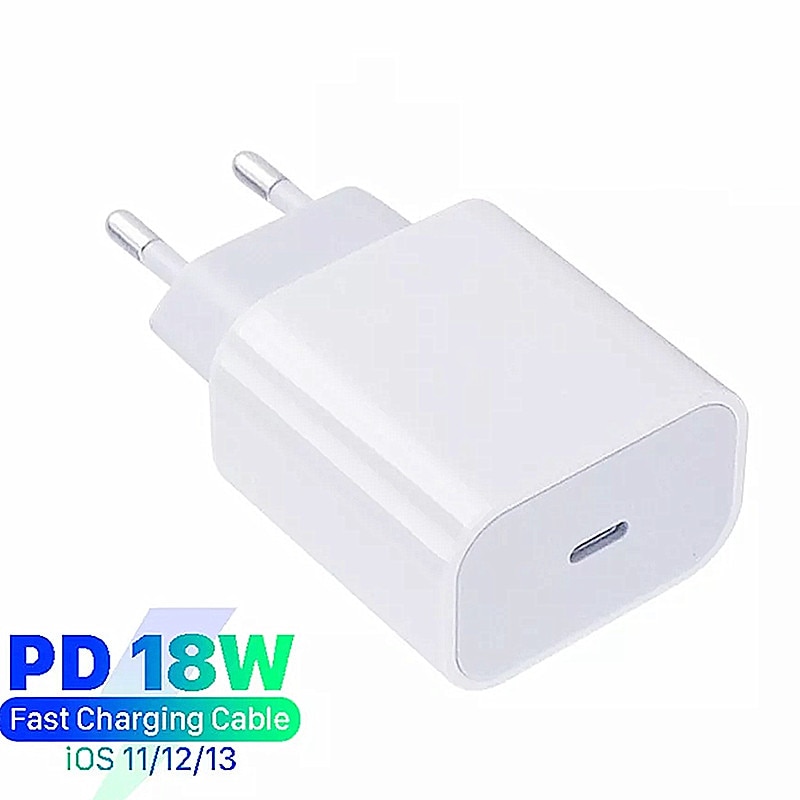 18W Pd Usb Type C Lader Adapter Voor Iphone 12 Min... – Vicedeal