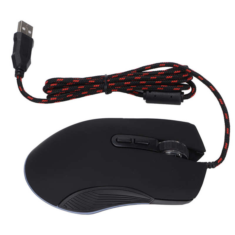 Wired RGB Mouse 4 DPI 4 RGB Modes Gaming Mouse Wir... – Vicedeal