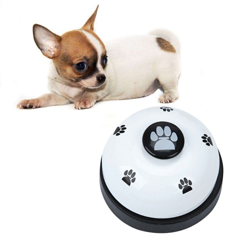 Pet Dog Call Bell Claw Pattern Printing Attracts D... – Grandado