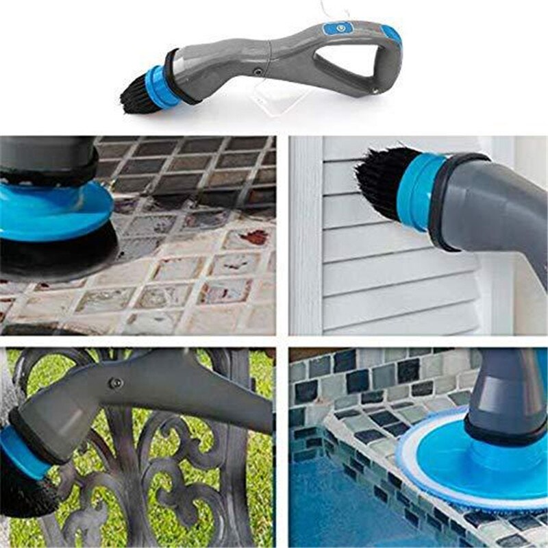 4pcs/set Cordless Hurricane Muscle Scrubber Electr... – Grandado