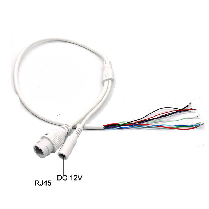 CCTV Network Cable RJ45+DC Waterproof Connector Wh... – Grandado